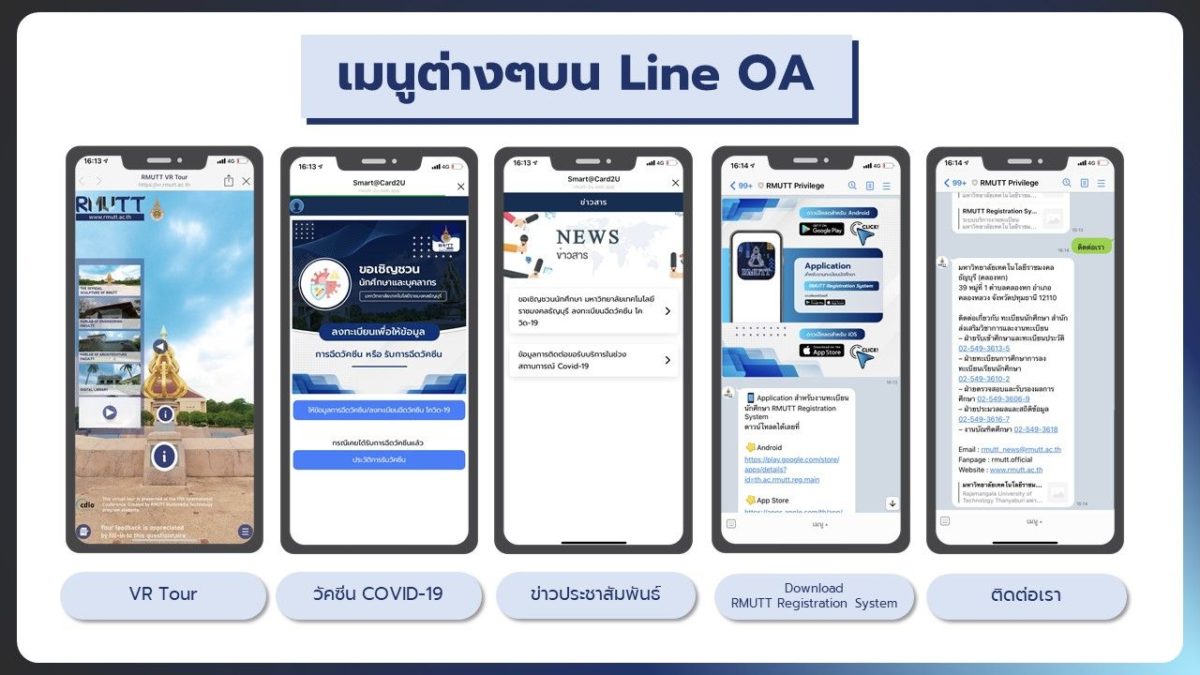 คู่มือการใช้งาน LINE OA